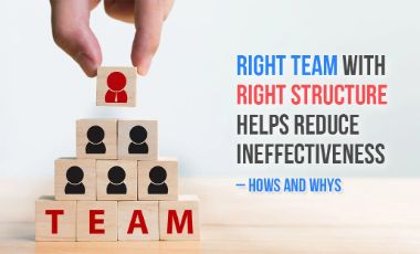 Building the Right Team Structure to Reduce Ineffectiveness