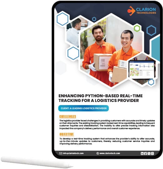 Real-Time Python Tracking Solution for Logistics Provider