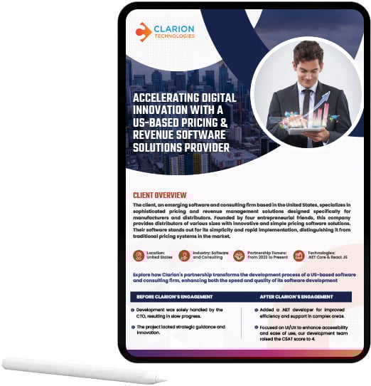 Case Study for a US-based Software and Consulting Firm’s | Clarion
