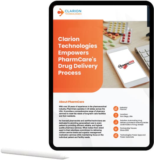 Power Apps Transforms PharmCare's Drug Delivery Process