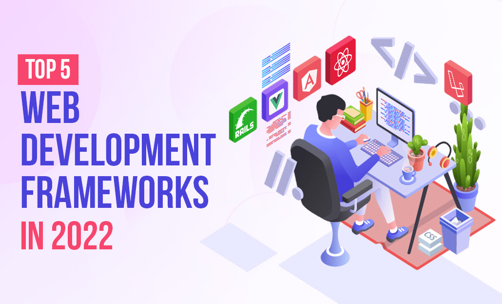 Top 5 Web Development Frameworks in 2022